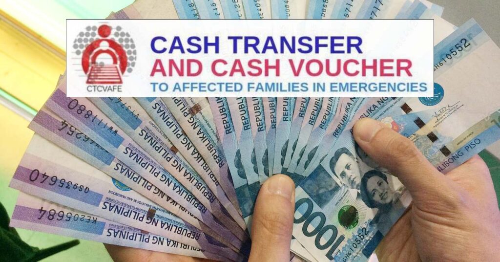 CTCVAFE: Cash Transfer and Cash Voucher to Affected Families in ...